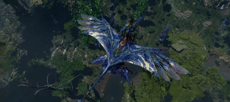 Clear Sky - Clouded Embers Ikran Skin | Avatar: Frontiers of Pandora Mod