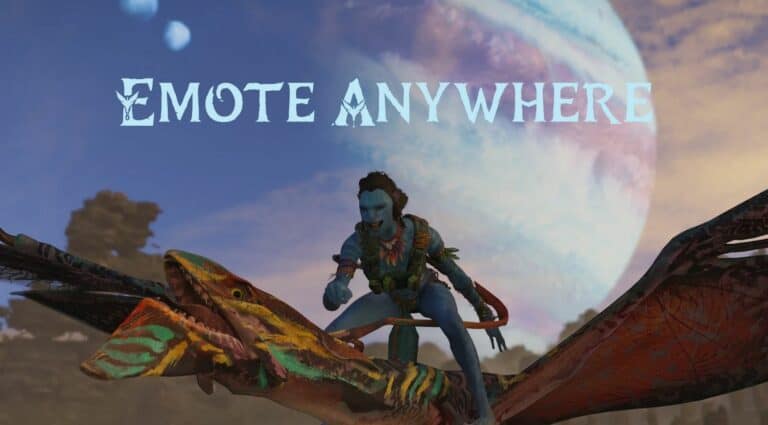 Emote Anywhere | Avatar: Frontiers of Pandora Mod