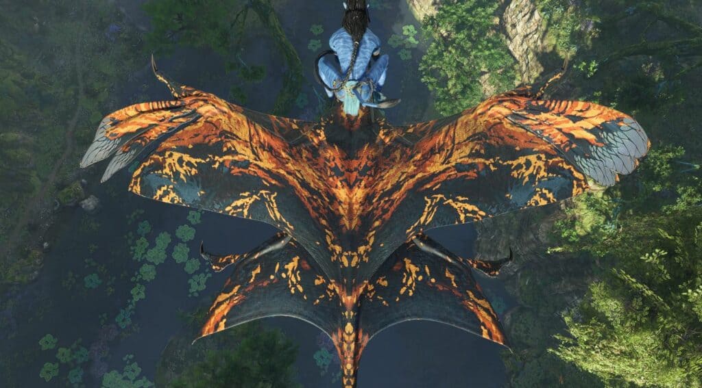 Flaming Skies Ikran Skin Recolor | Avatar: Frontiers of Pandora Mod