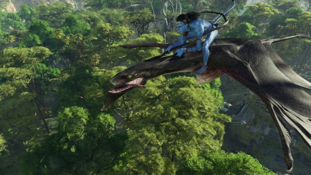 Na'vi Champions Ikran Skin Recolor Velvet Black | Avatar: Frontiers of ...