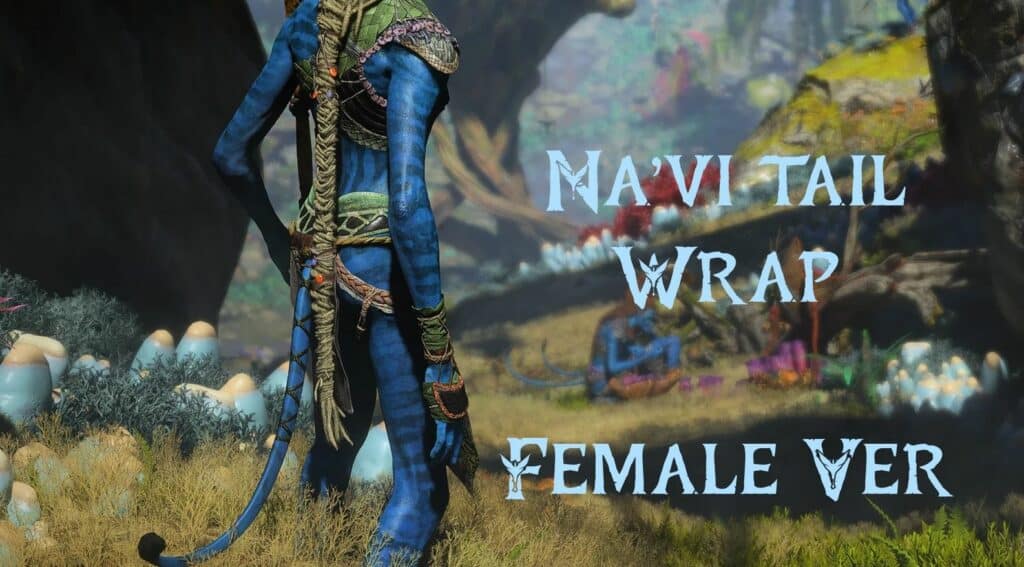 Na'vi Tail Wrap - Fem version | Avatar: Frontiers of Pandora Mod