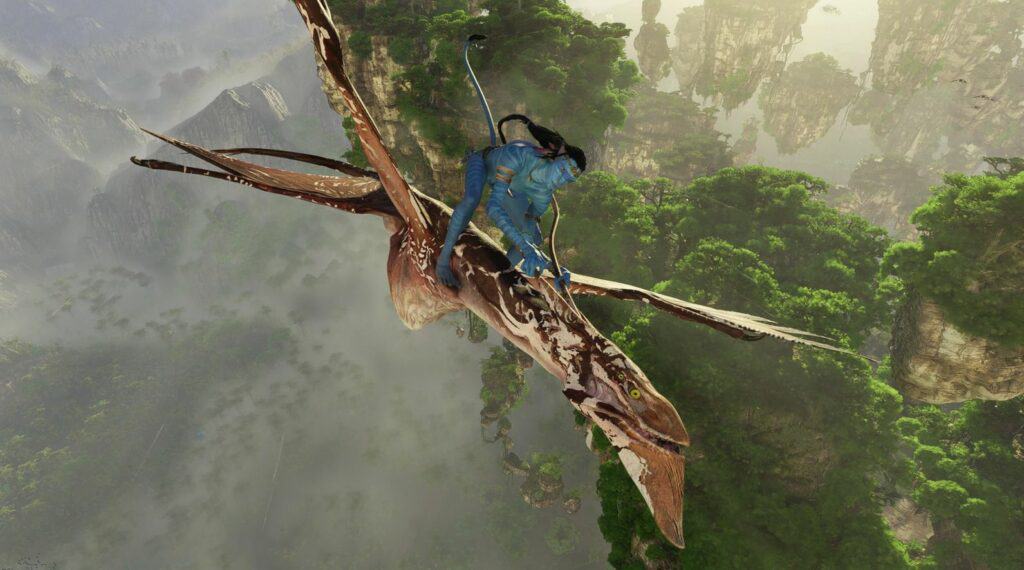 Tangled Heart Ikran Skin Recolor Piebald | Avatar: Frontiers of Pandora Mod