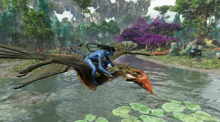 Wild Vines Ikran Skin Recolor Crocodile | Avatar: Frontiers of Pandora Mod