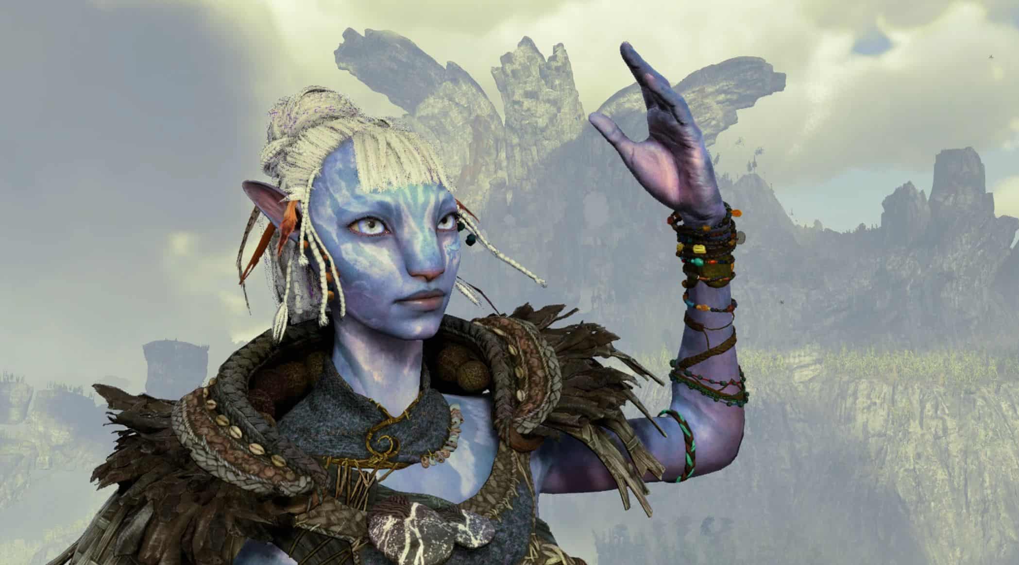 First Frost - Snow Na'Vi Skin and eyes v1 | Avatar: Frontiers of ...