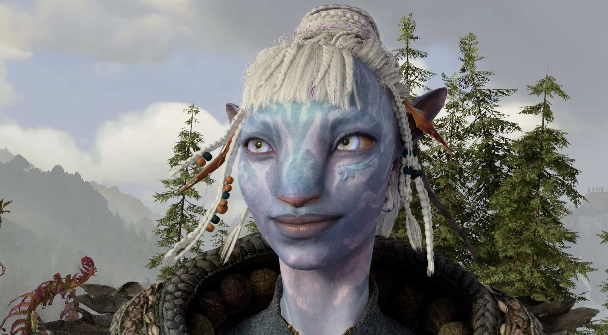 First Frost - Snow Na'Vi Skin and eyes v1 | Avatar: Frontiers of ...