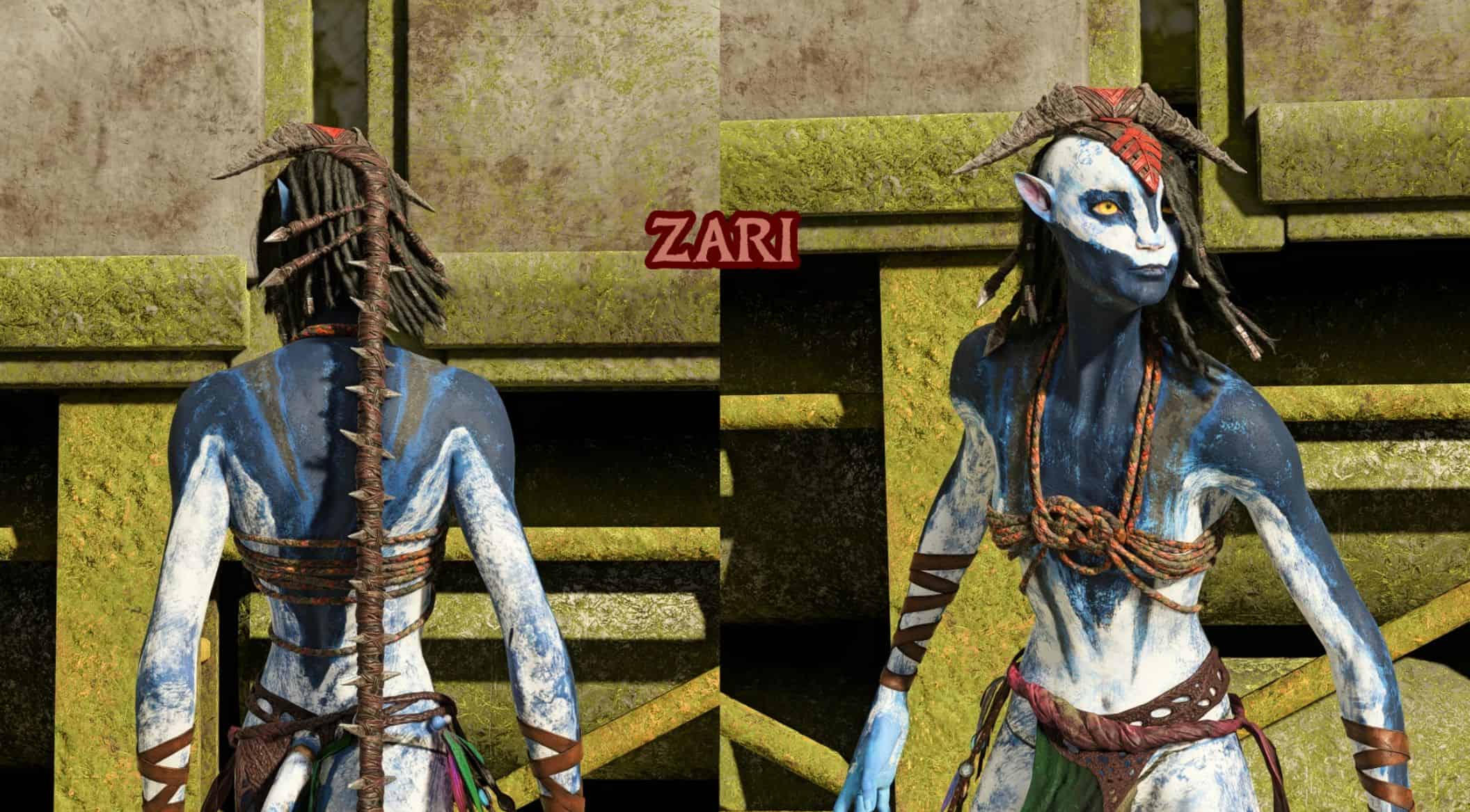 Mangkwan hairstyles - 7 available v1 | Avatar: Frontiers of Pandora Mod